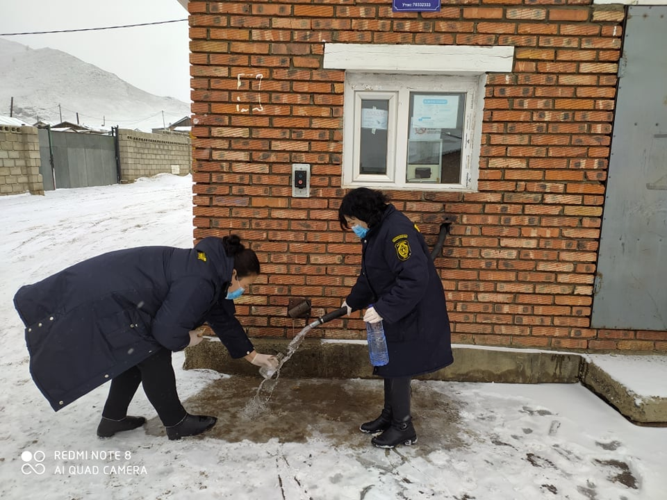 Ус түгээх байр худаг ахуйн бохир ус цэвэрлэх байгууламжид тандалт