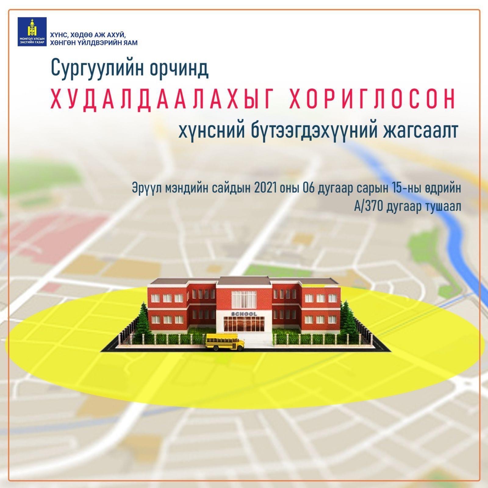 ТАНИЛЦ Сургуулийн орчинд хүүхдэд худалдаалахыг хориглосон хүнсний