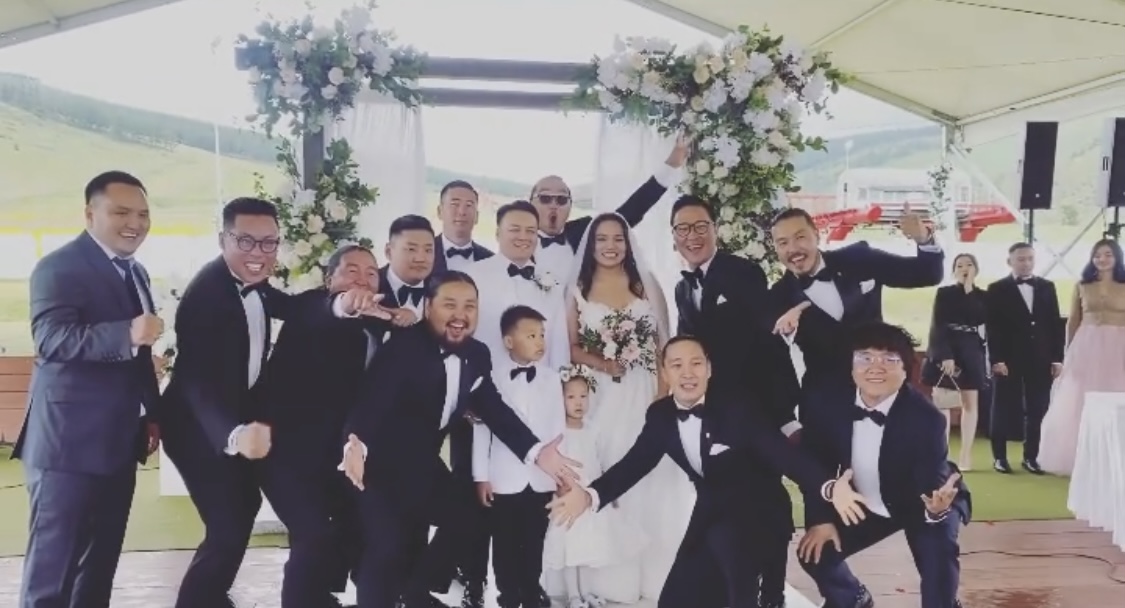 Б Ганчулуун өнөөдөр хуримаа хийж байна ТАС МН