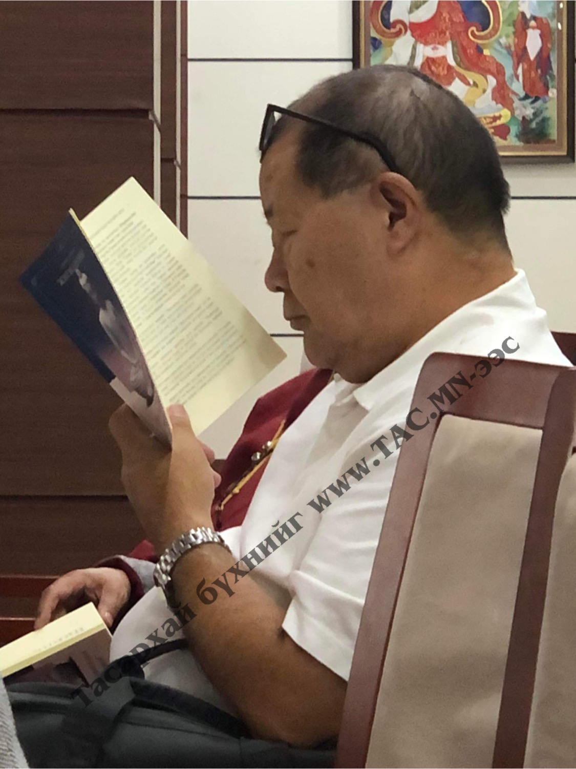 Удам дамжсан судлаач Гаадамбын Билгүүдэй манай дуранд ТАС МН